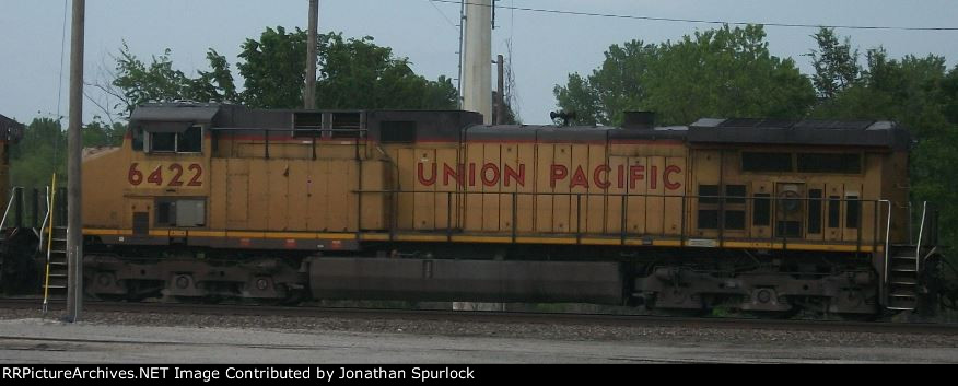 UP 6422, conductor's side